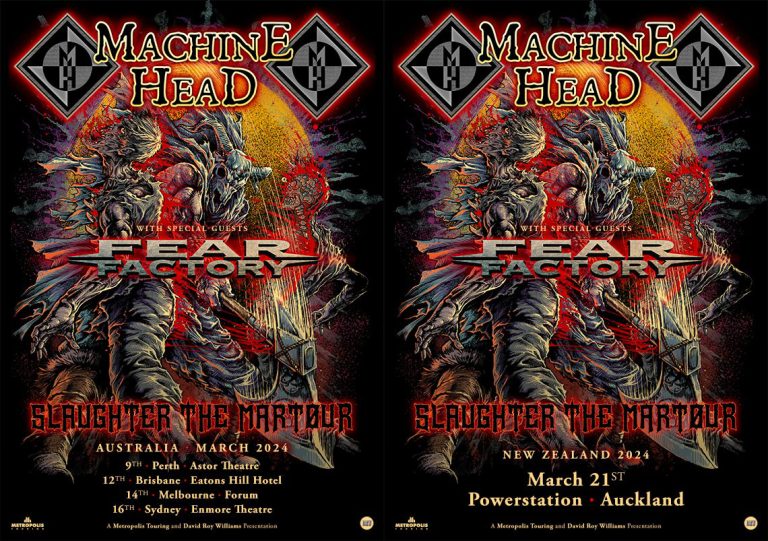 Fear Factory and Machine Head in Australia, New Zealand 2024! - Fear ...