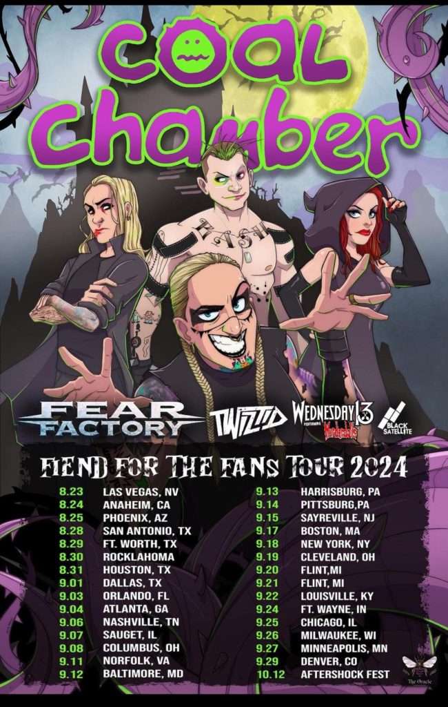 2024 US Tour with Coal Chamber - Fear Factory